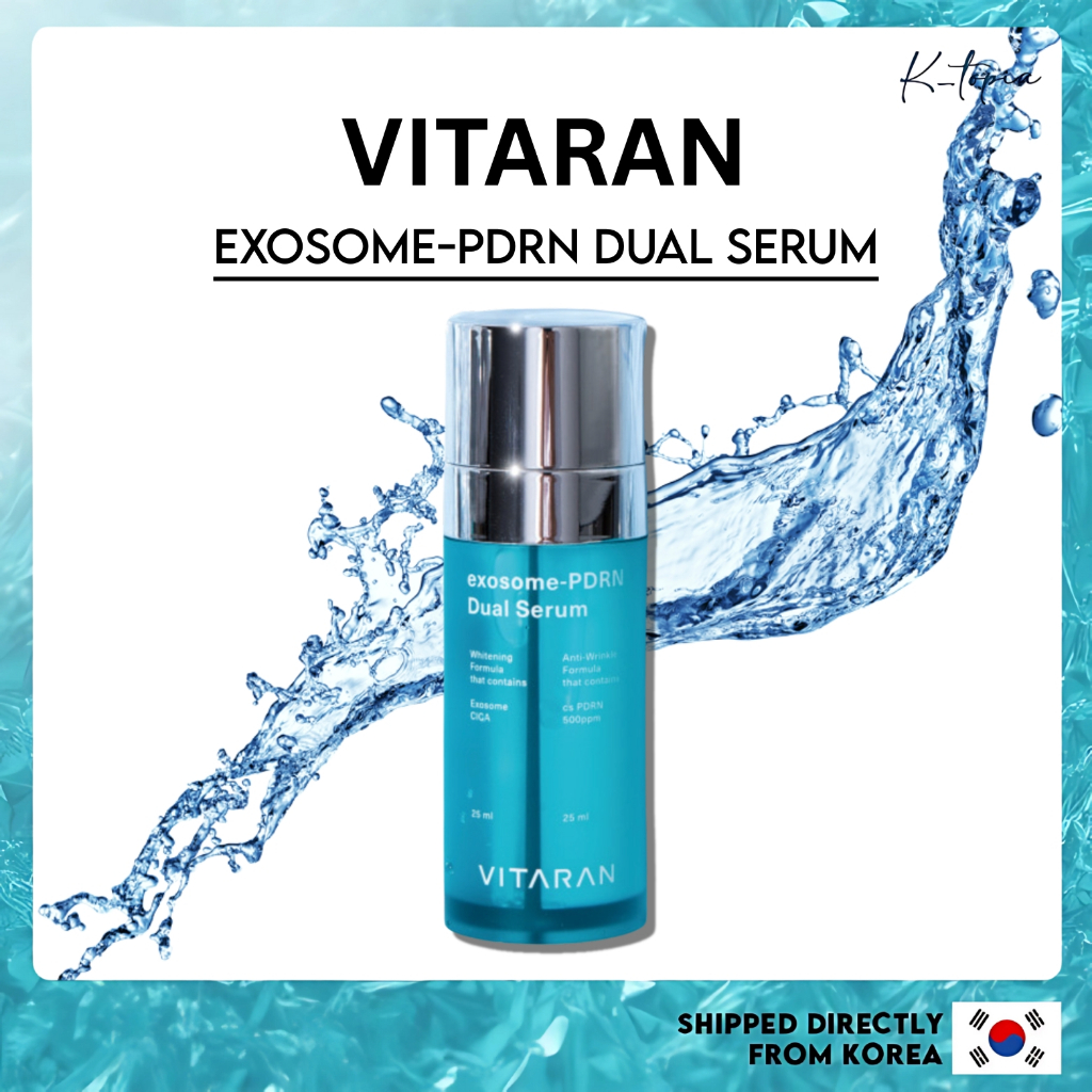 [VITARAN] exosome-PDRN Dual Serum 50ml | Shopee Philippines