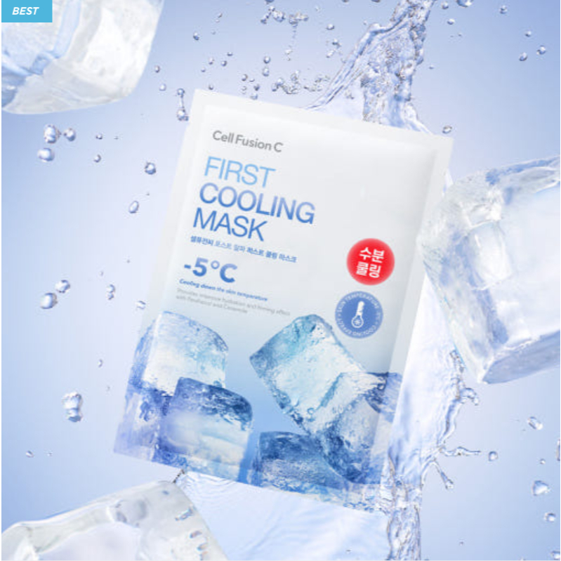 Cell Fusion C First Cooling Mask – 10 Sheets / Intensive Soothing ...