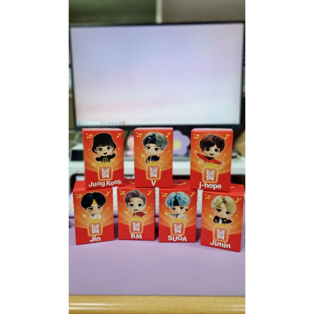TinyTAN Happy Meal Toy – Throwback Edition (BTS Official Collaboration ...