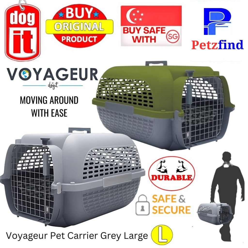 Dogit Voyageur Pet Carrier Large- (76621) (76626) | Shopee Philippines