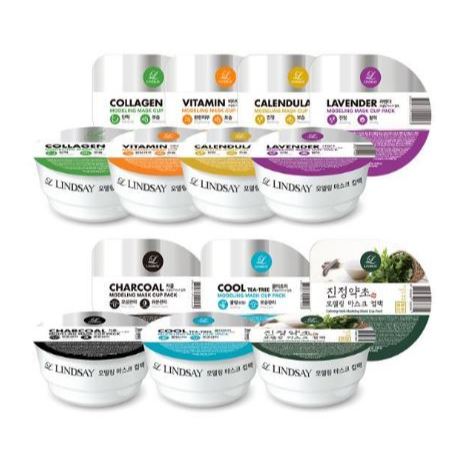 LINDSAY Modeling Mask Cup Pack 28g (7 Types Select 1) | Professional ...
