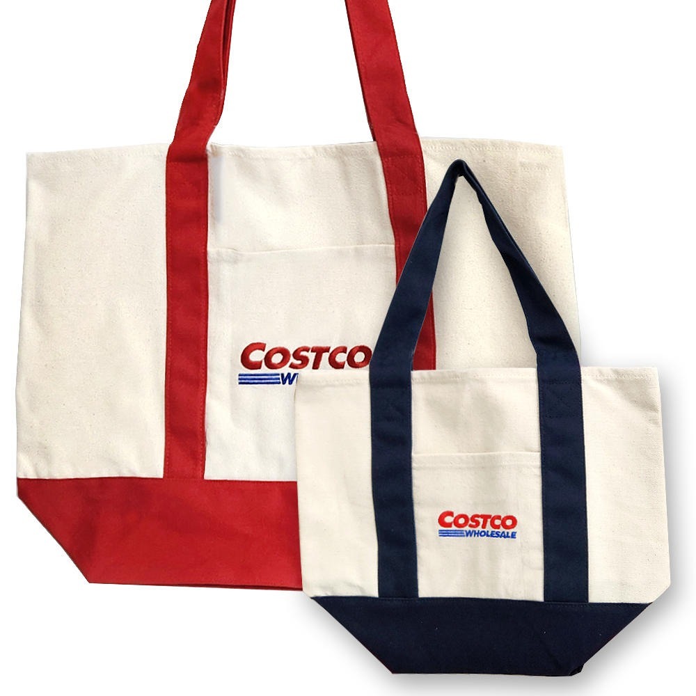 [LIMITED EDITION] Costco Canvas Tote Bag Set (Mini + Large) | Trader ...