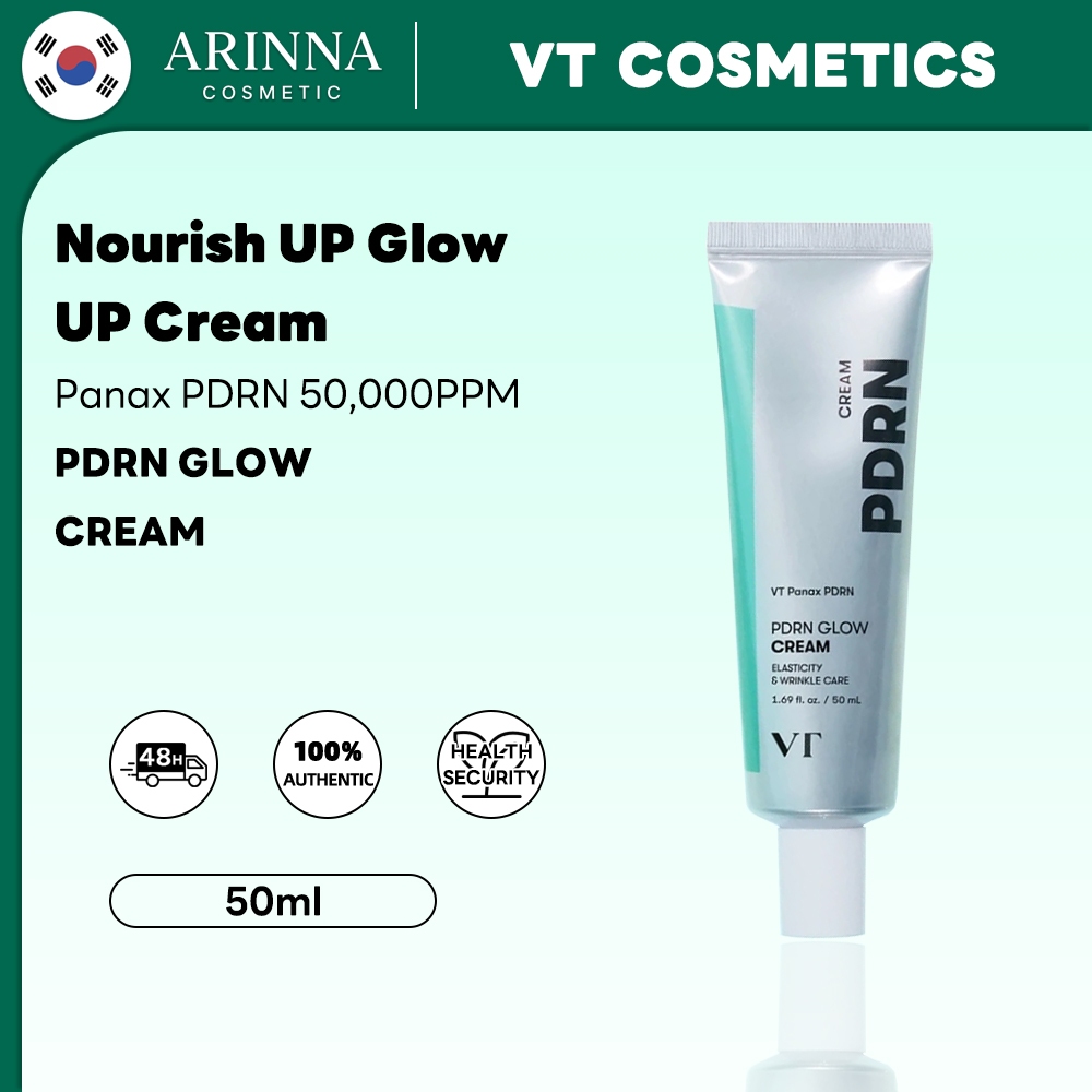 [VT] PDRN Glow Cream 50ml Vegan PDRN Cream | Shopee Philippines