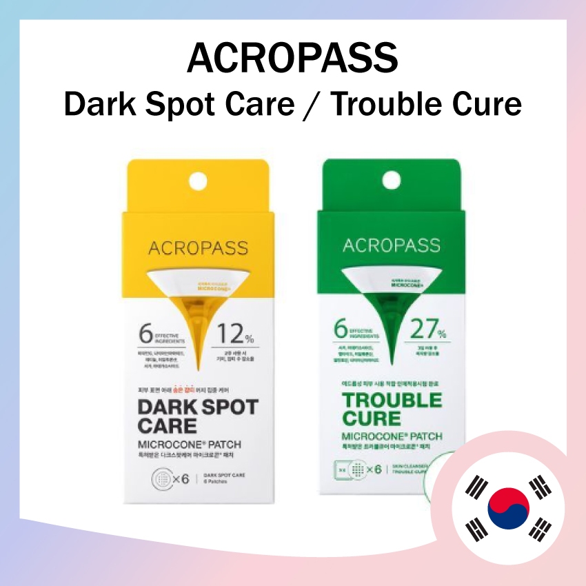 [ACROPASS] Dark Spot Care Patch / Trouble Care Microcone Acne Patch for Early Stage Pimple and ...