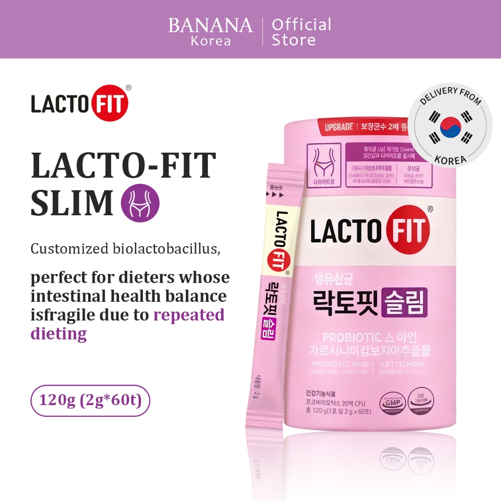 [Lacto-Fit] Probiotic Slim 2g*60 Sticks | Shopee Philippines