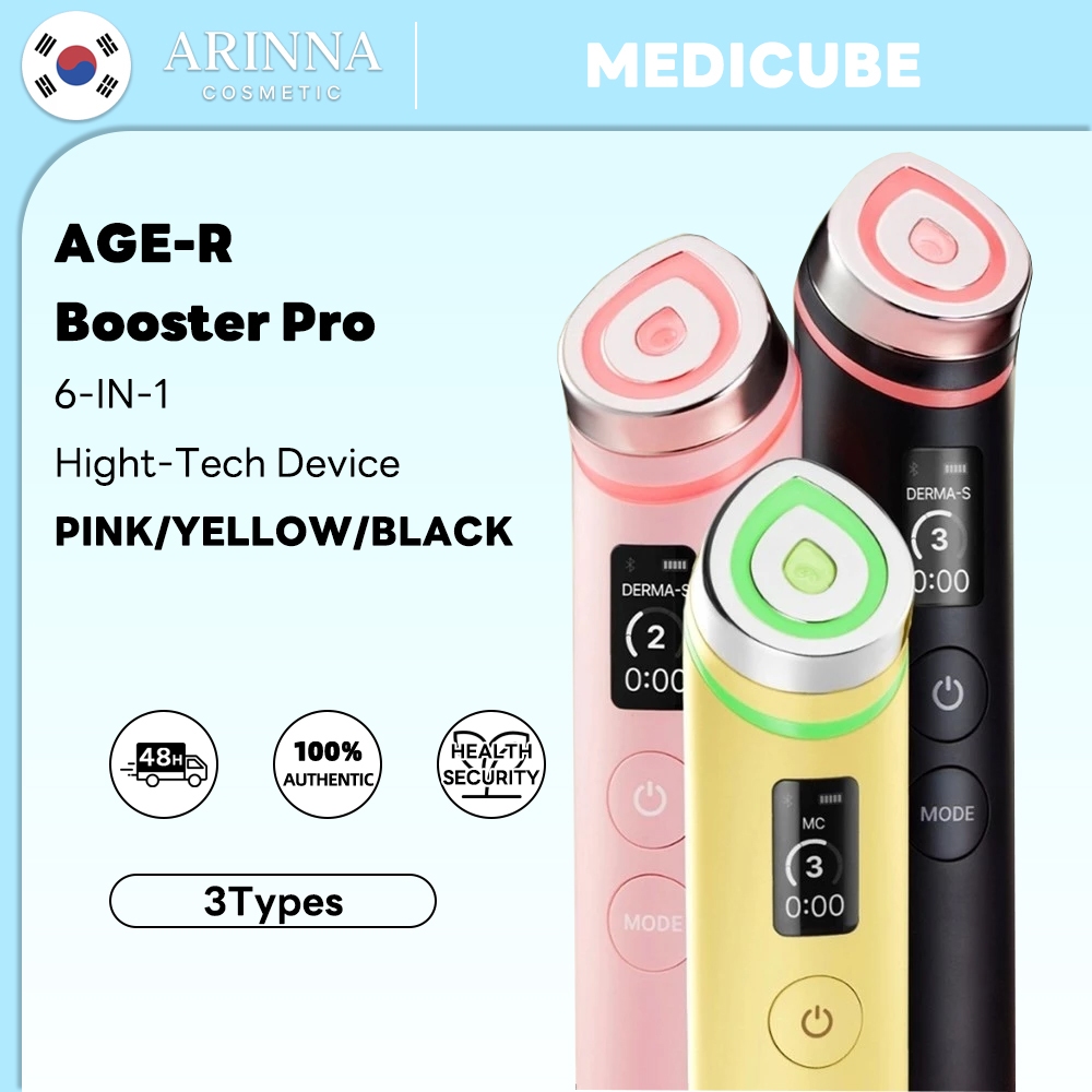 [Medicube] AGE-R Booster Pro PINK/YELLOW/BLACK | Shopee Philippines
