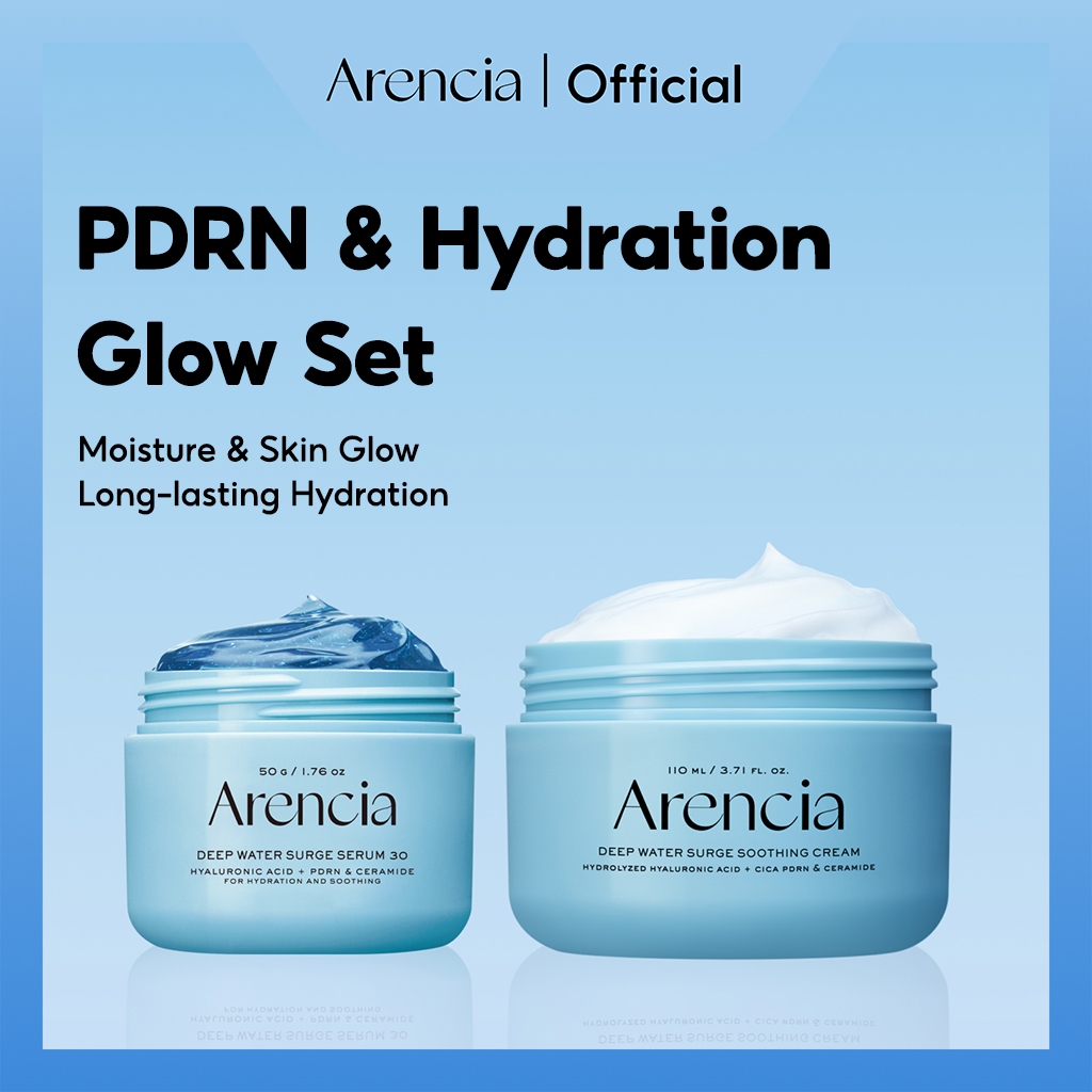 [Bundle of 2][Arencia] Deep Water Surge Serum 50g + Soothing Cream ...