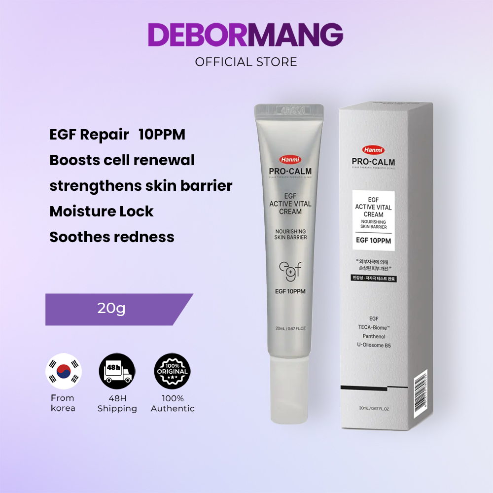 HANMI Pro-Calm EGF Active Vital Cream 20ml – Korean Skin Barrier Repair ...