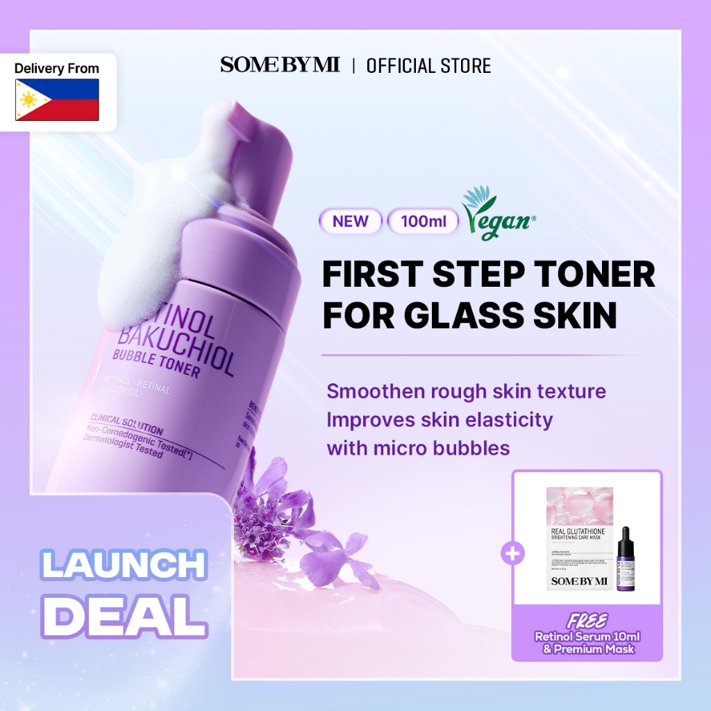[NEW] SOME BY MI Retinol Bakuchiol Bubble Toner 100ml | Shopee Philippines