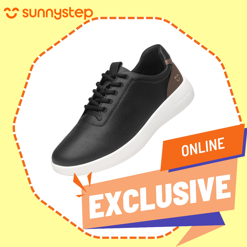 Sunnystep - Balance Dress Sneaker - Black - Most Comfortable Walking ...