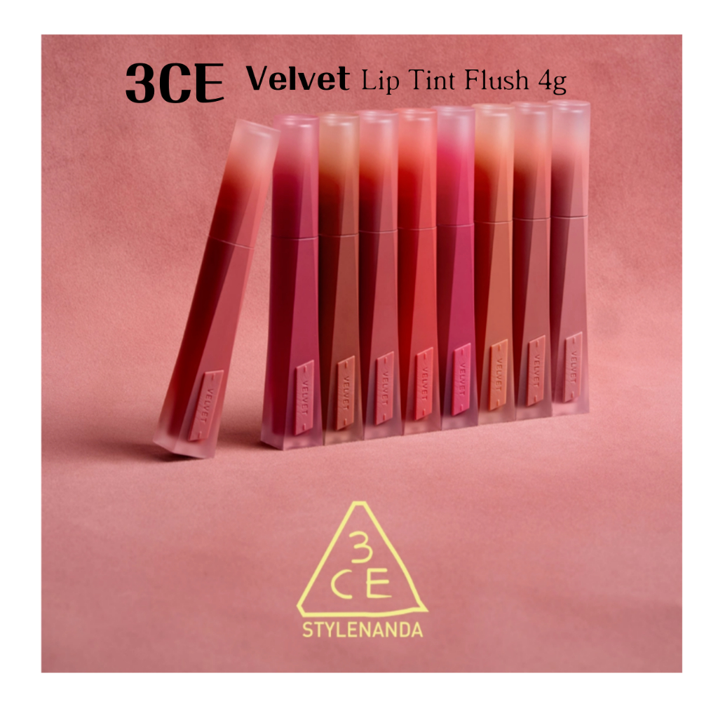 [3CE] Velvet Lip Tint Plush 4g | Matte Lip Tint | Authentic K-Beauty ...