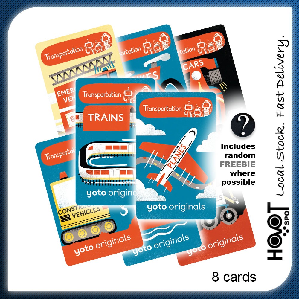 Yoto Card BrainBots Transportation kids education toys | Shopee Philippines