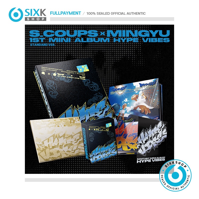 S.COUPS X MINGYU ( SVT ) 1st MIni Album HYPE VIBES | Shopee Philippines