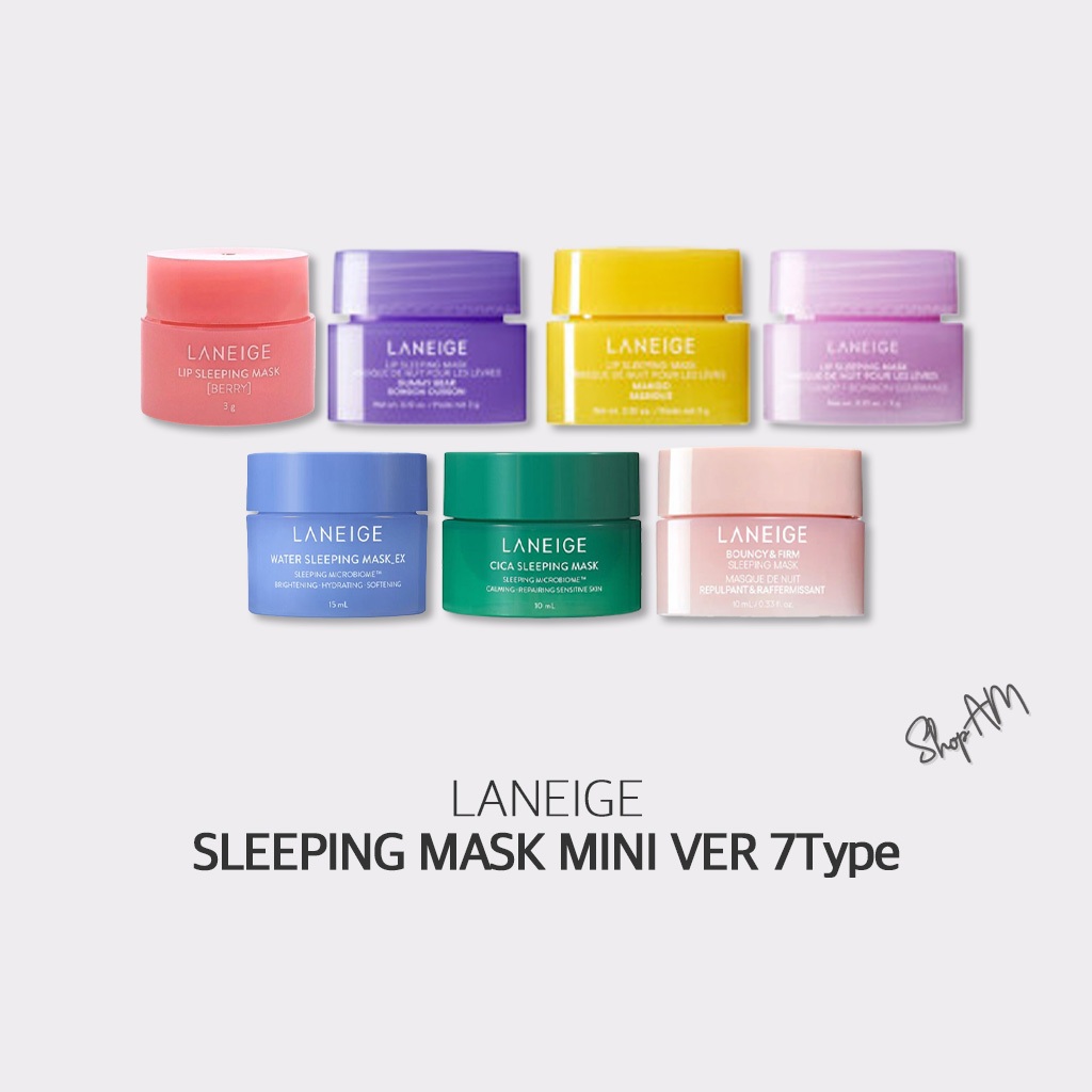 BoxPacking [LANEIGE] Sleeping Mask Mini Version 7 Type / ship from ...