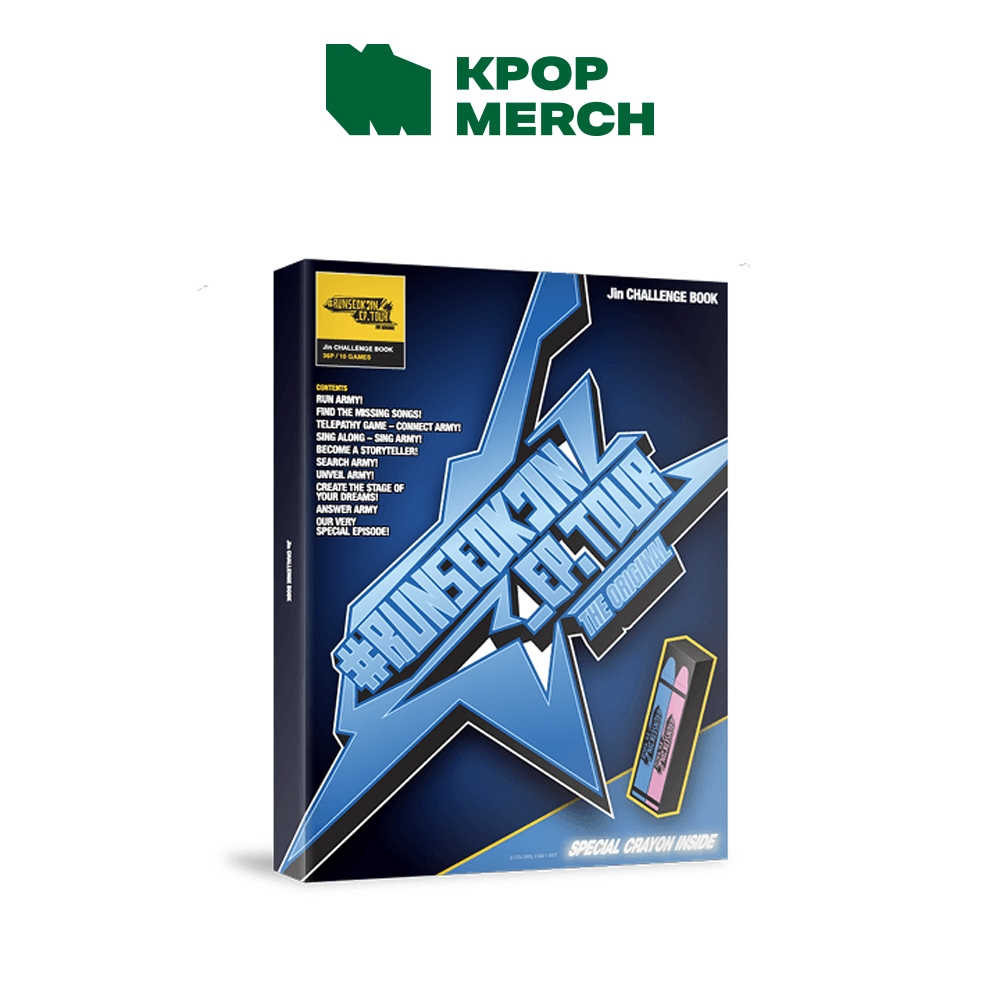 BTS JIN - Jin Challenge Book | Shopee Philippines