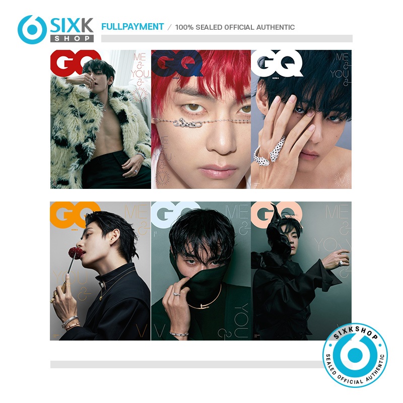 ( FREEBIE POSTCARD ) GQ BTS V Cover [ FEB 2026 ] SET - Includes English ...