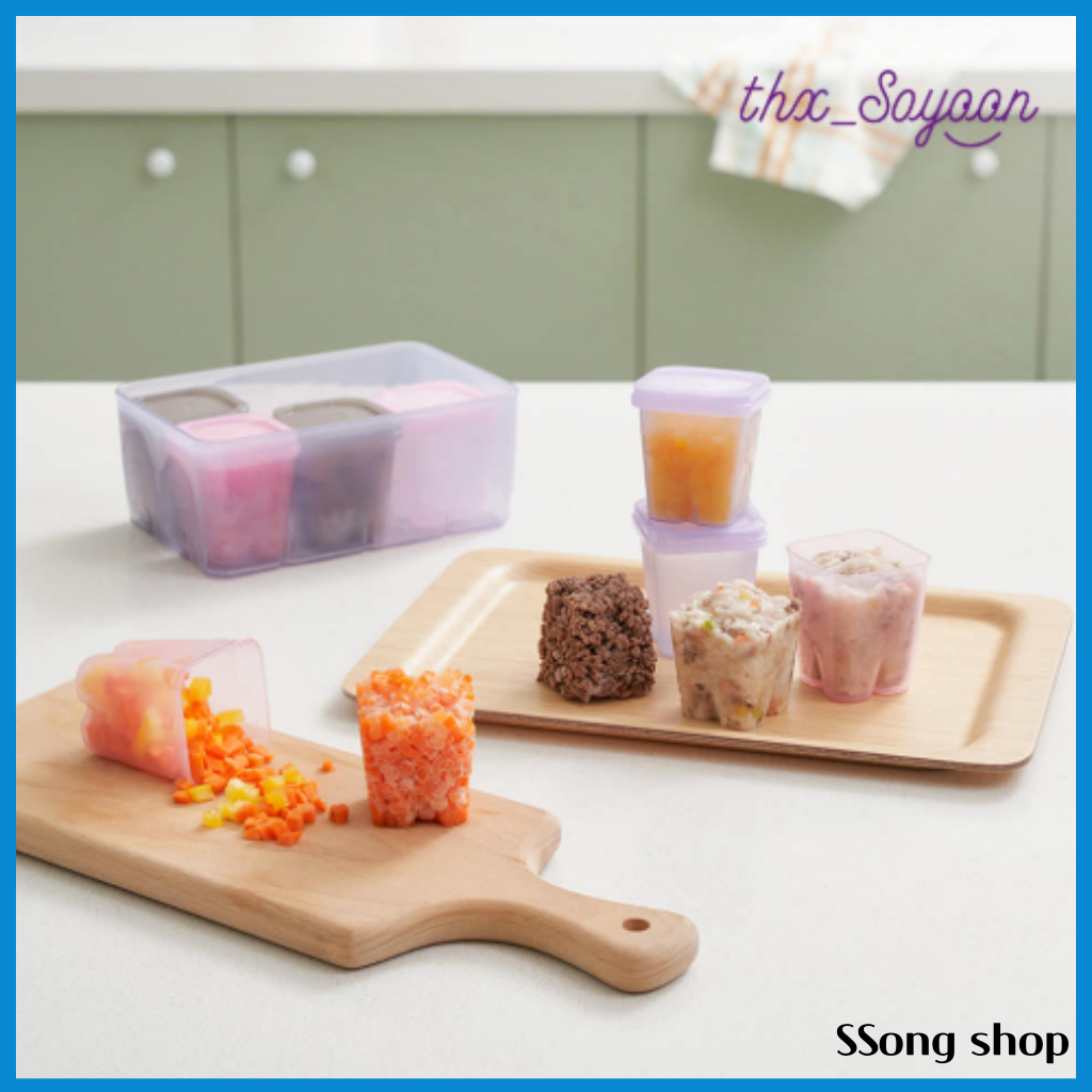 thx_Soyoon Freezer Storage Container No.5 + Milk Cube Set – Made in ...