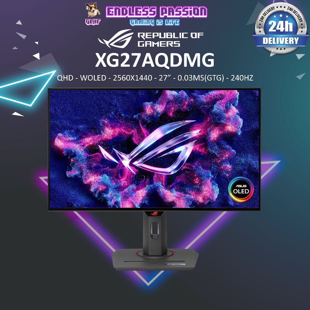 ASUS ROG Strix OLED XG27AQDMG Gaming Monitor | Shopee Philippines