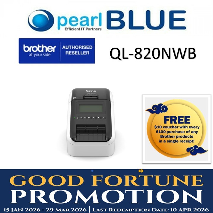 Brother QL-820NWB | Professional Ultra Flexible Label Printer with ...