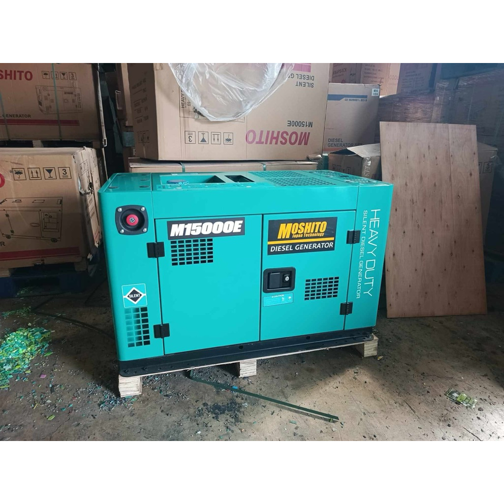 BRANDNEW 15KVA MOSHITO DIESEL SILENT GENERATOR | Shopee Philippines