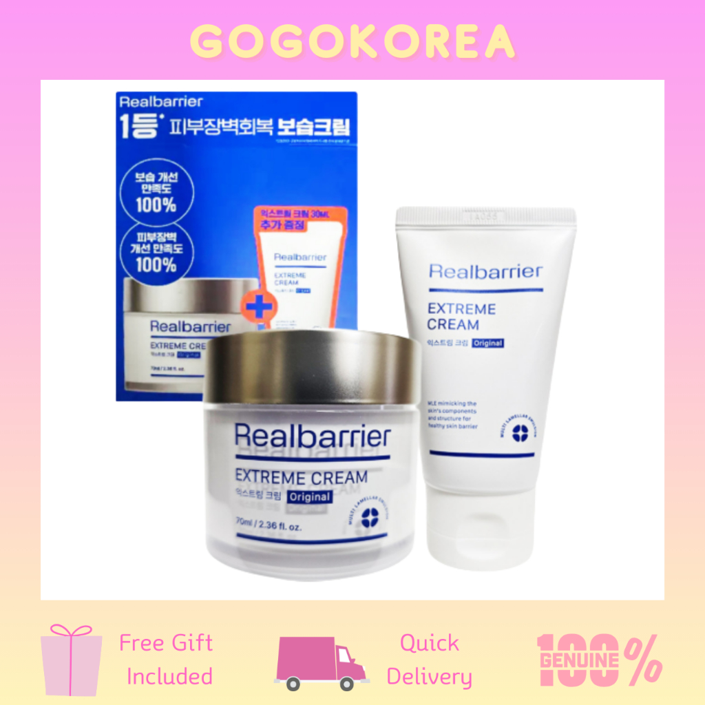 [Real Barrier] Extreme Cream Original 70ml +30ml | Shopee Philippines
