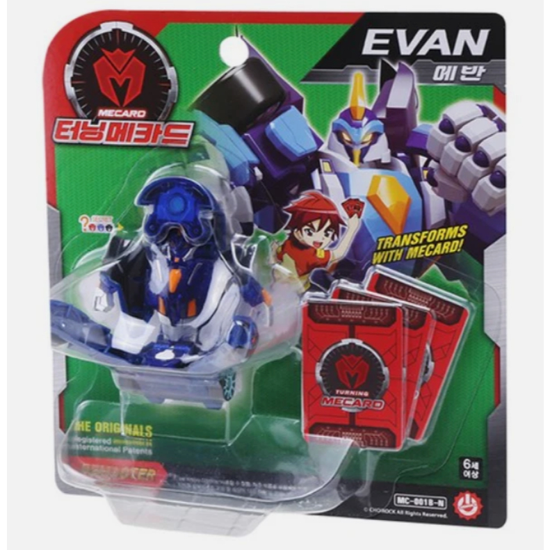 CHOIROCK Turning Mecard REMASTER : EVAN Transformable Car Figure Korea ...