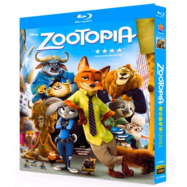 SG Seller Zootopia Blu Ray ANIMATED Movie | Shopee Philippines