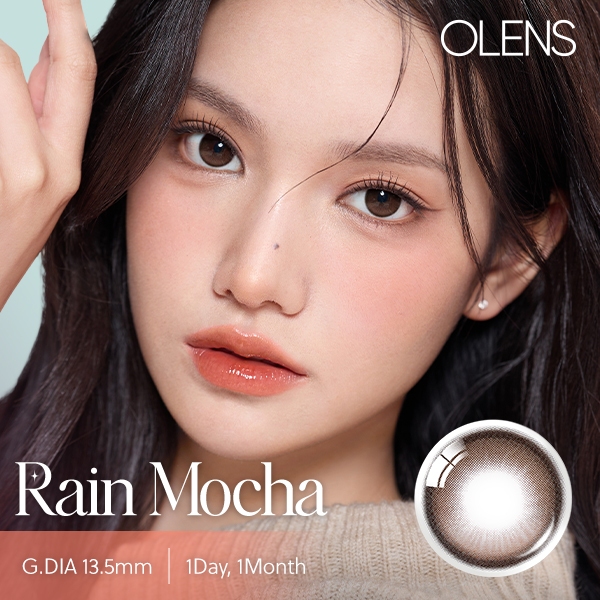OLENS Official Rain Mocha 1Month (2p) Contact Lens | Shopee Philippines