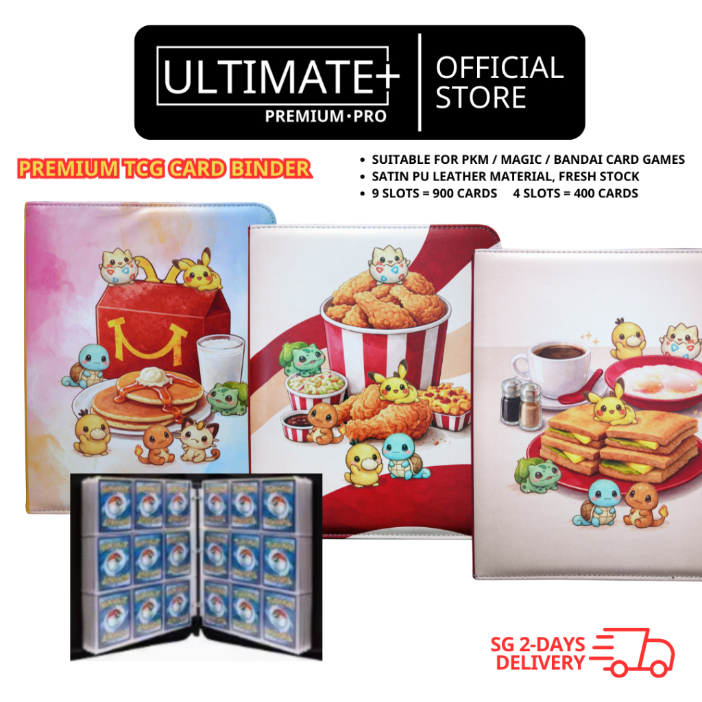 Premium Anime Card Folder – 900/400 Slots Magic/OP/Pokemon Trading Card ...