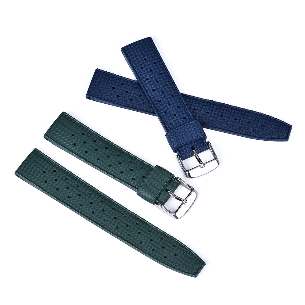 New Tropical Straps 20mm 22mm Rubber Straps Universal Straps Diving ...