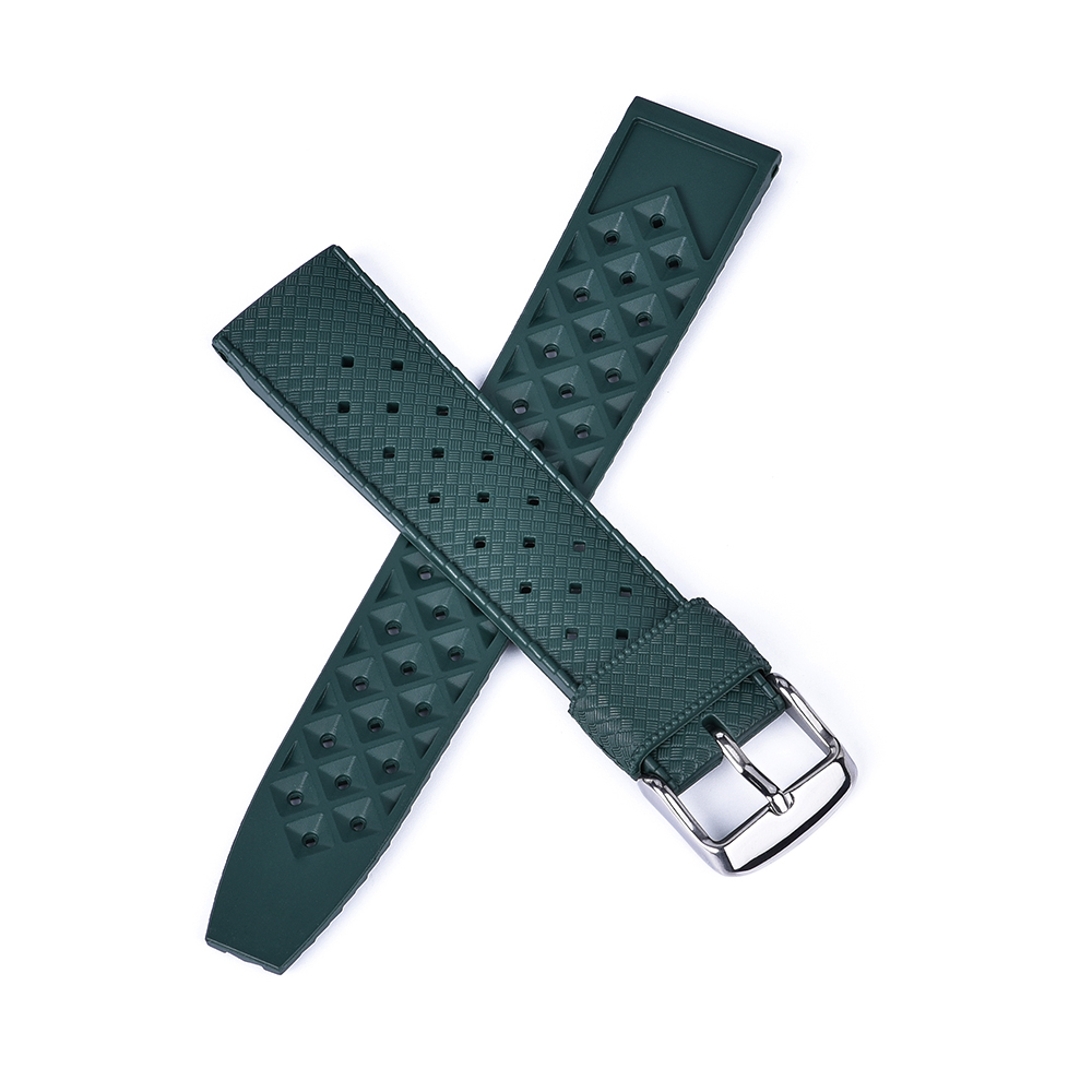 New Tropical Straps 20mm 22mm Rubber Straps Universal Straps Diving ...