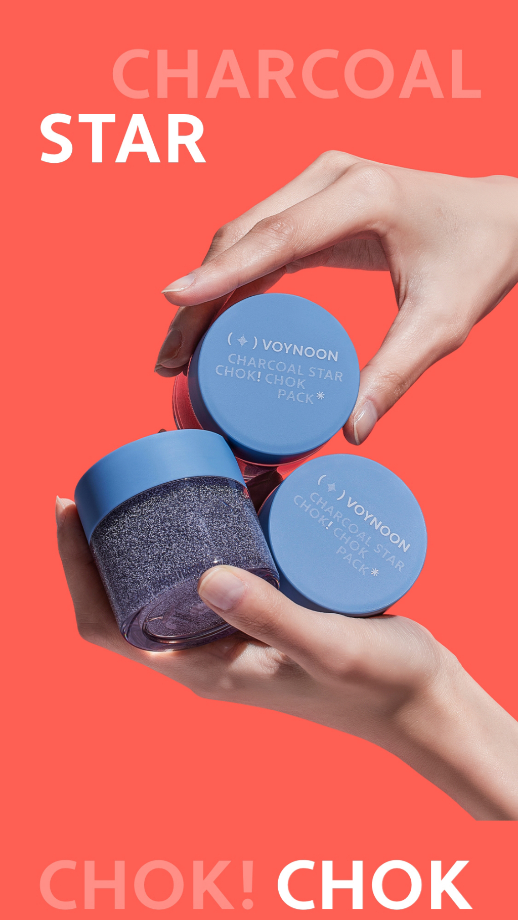 [VOYNOON] Charcoal Star Chok Chok Pack 55g (Wash Off Pack) | Shopee ...