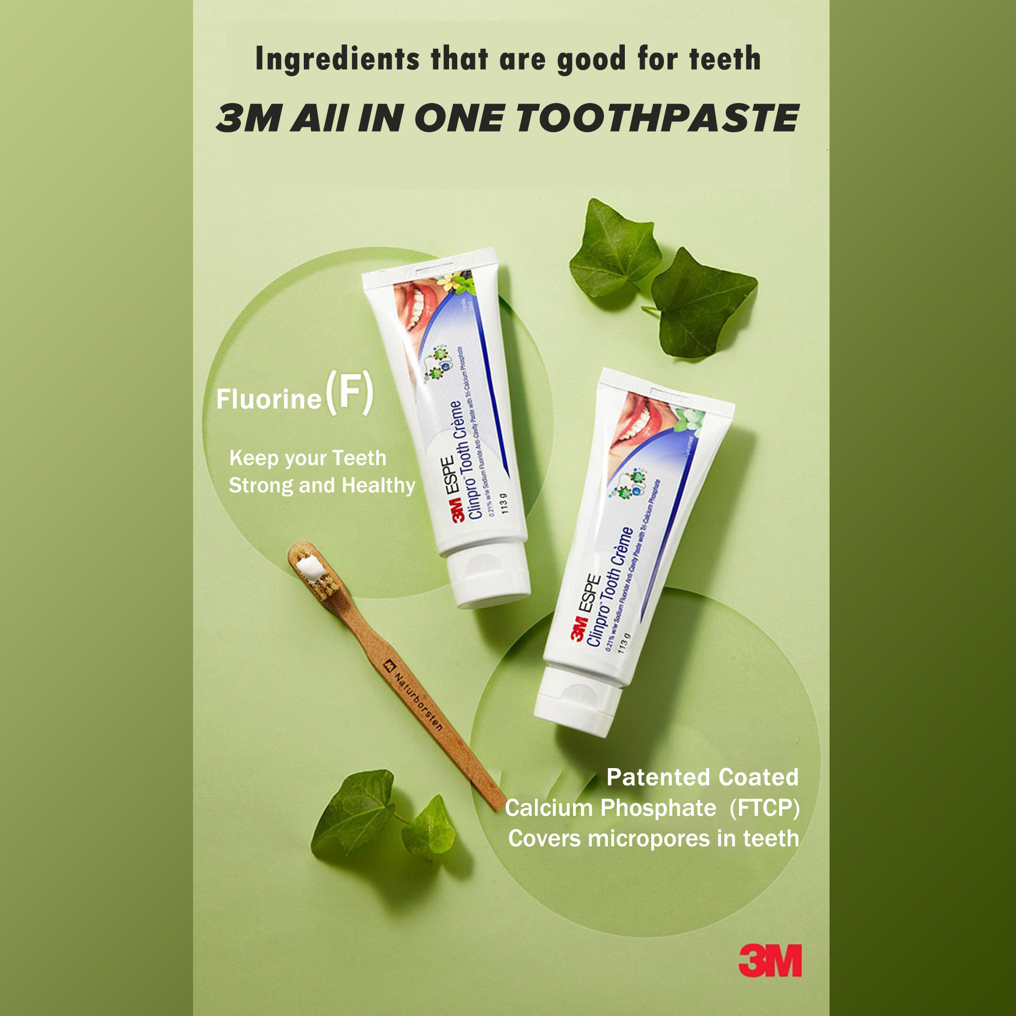 3M ESPE Clinpro Tooth Crème 0.21% Sodium Fluoride Anti-Cavity ...