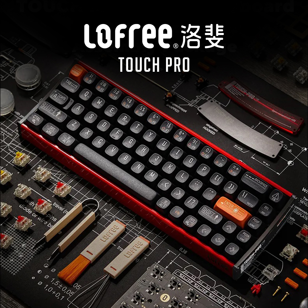 Lofree Touch Pro Edition Mechanical Keyboard l 1 Year Warranty l Free ...