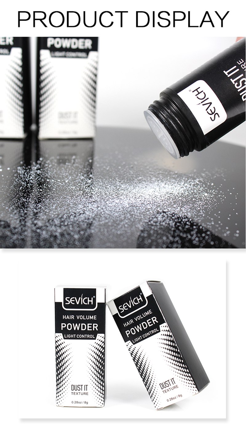 SEVICH Hair Powder Unisex Salon Hair Styling Fluffy Powder Matte ...
