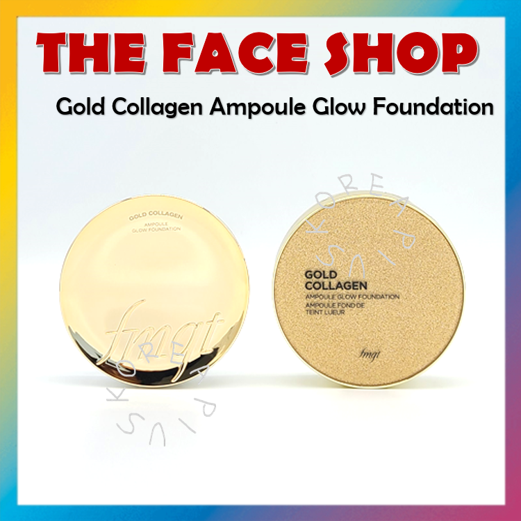 [THE FACE SHOP] Fmgt Gold Collagen Ampoule Glow Foundation SPF50+ PA ...