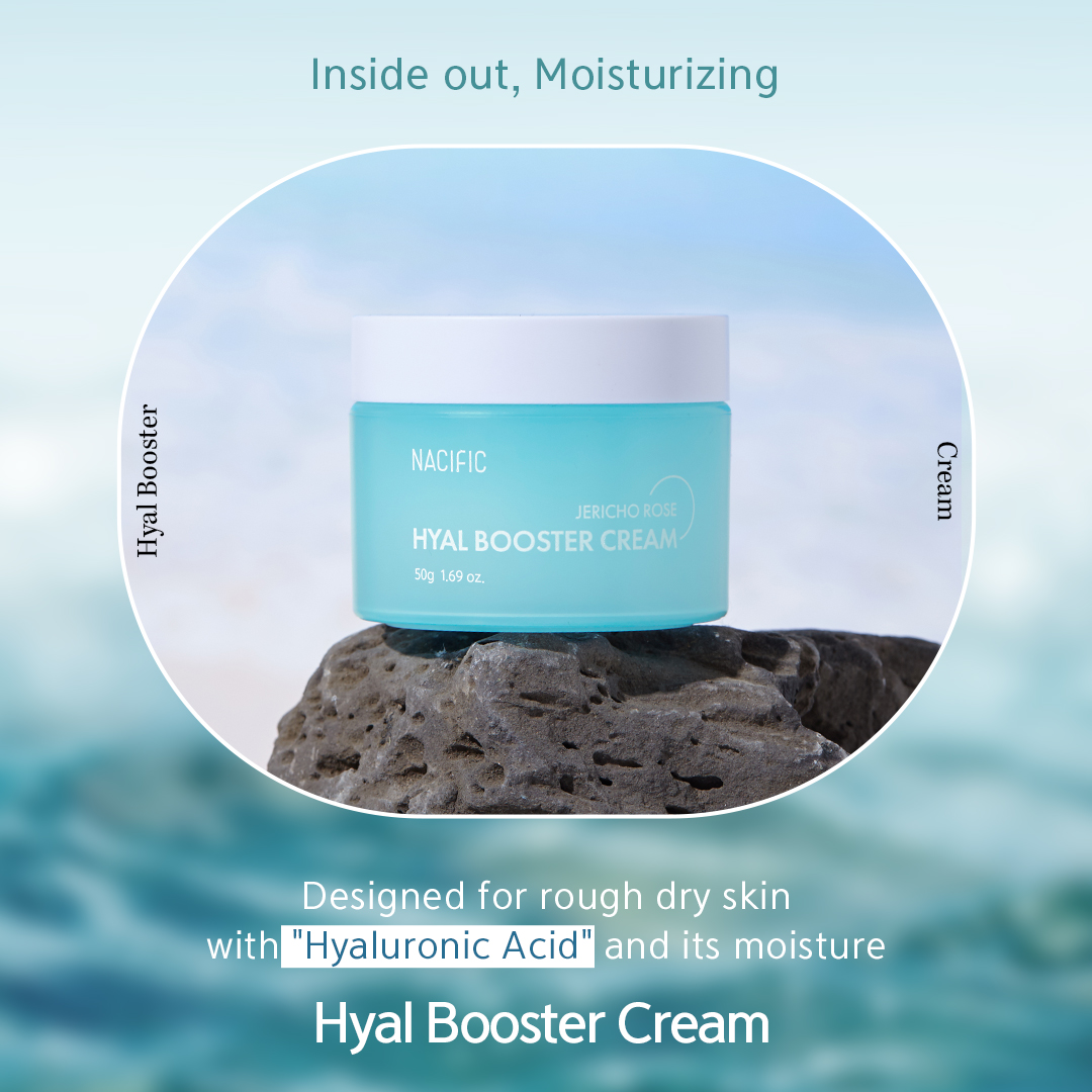 NACIFIC Hyal Booster Cream 50g, Hyaluronic Acid, 55% Jericho Rose ...