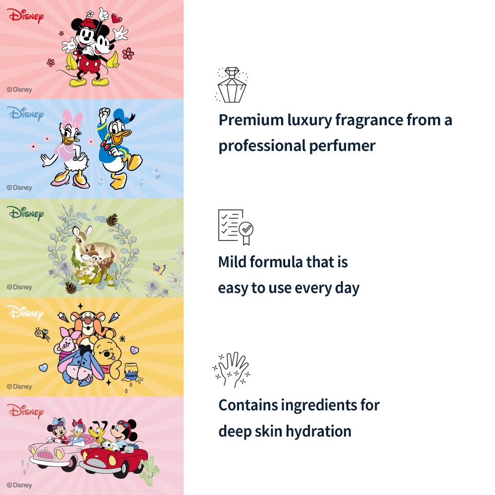1+1 [JMSOLUTION] DISNEY HAND CREAM SET 5types (50ml x 3ea) | Shopee ...