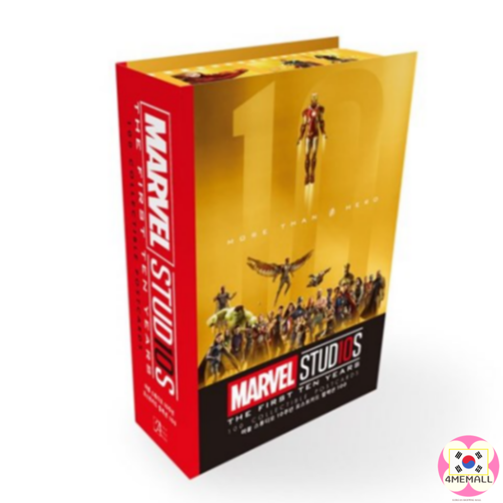 Marvel Studios 10th Anniversary Limited Edition Postcard Book 100 Art ...