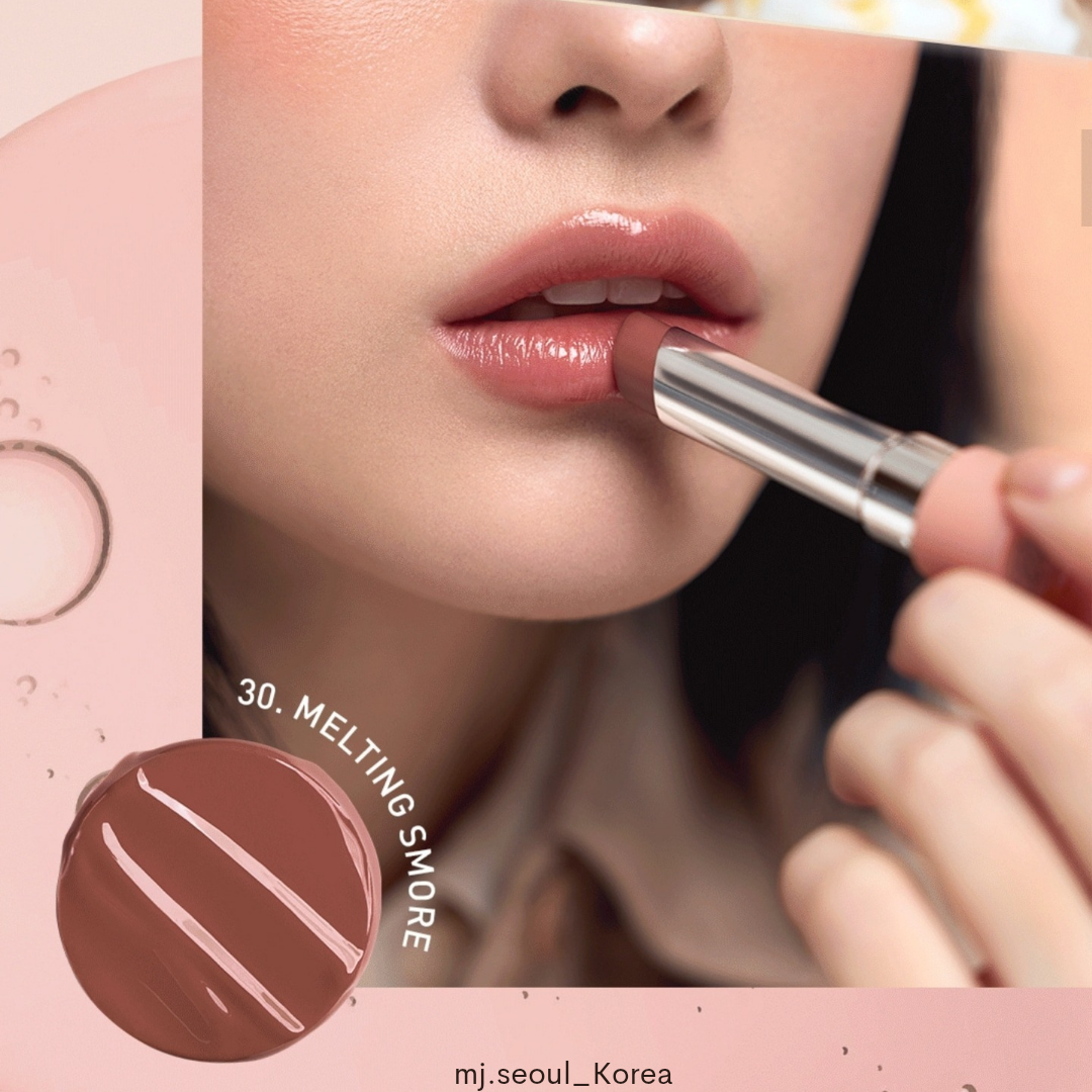 3ce Glazy Lip Glow Healthy Glow 10colors (Free gift-Tint Case) | Shopee ...