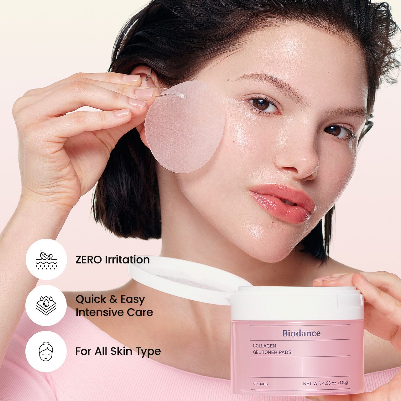 [Biodance Official] Collagen Gel Toner Pad (60pads) | ZERO Irritation ...