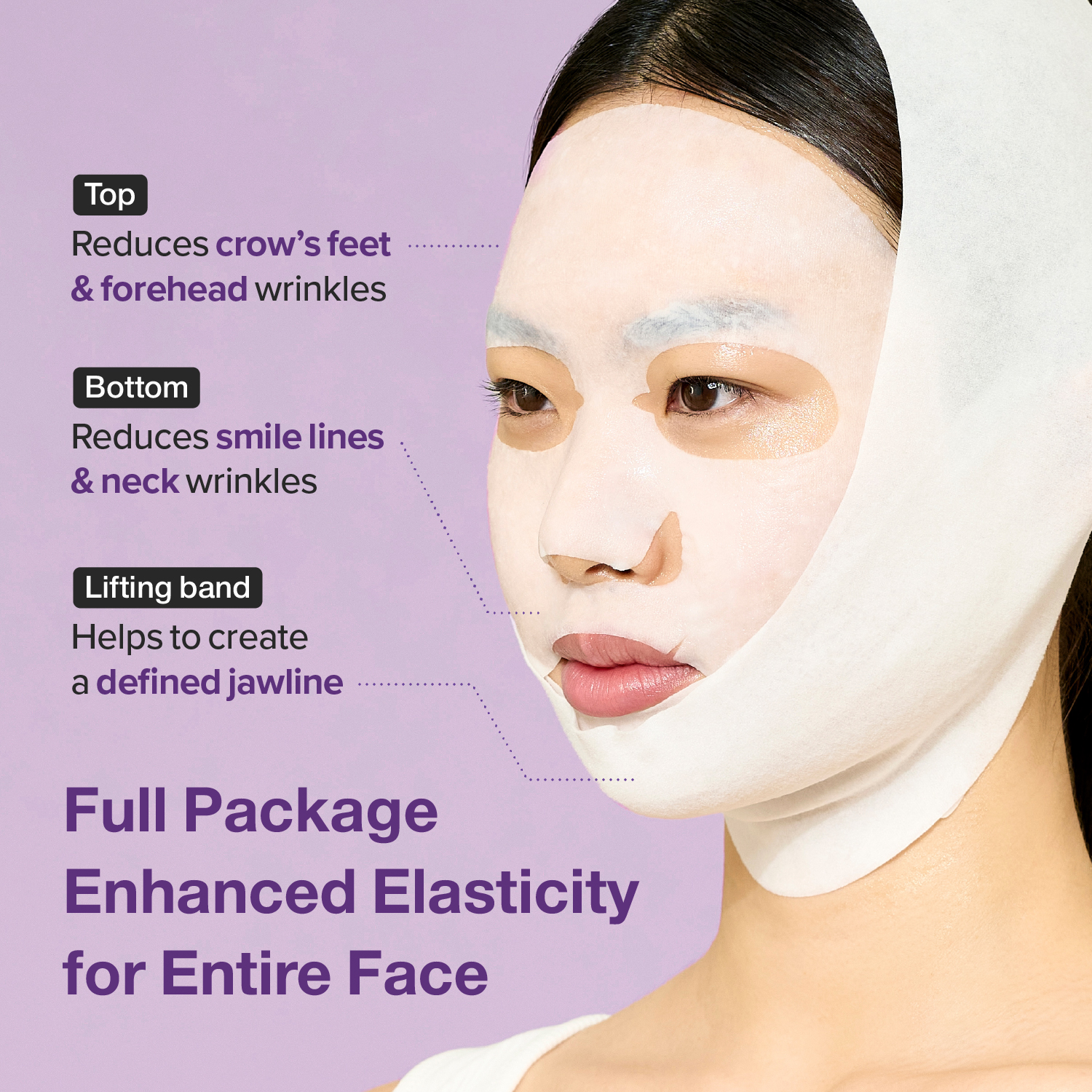 numbuzin No.9+ NAD+ BIO Lifting-sil Full Face Mask 4ea + GIFT(Lifting ...