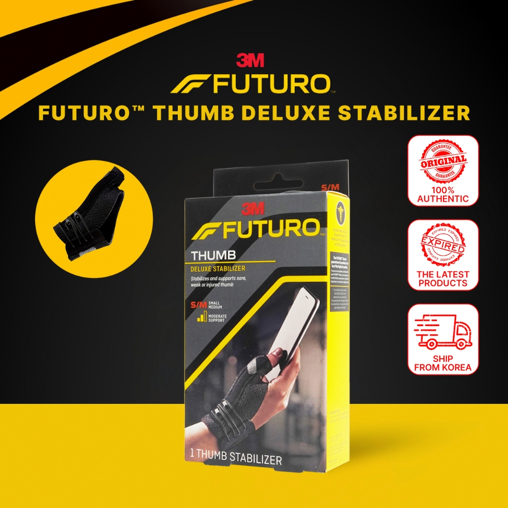 3M Futuro Thumb Stabilizer - Deluxe Support Brace for Pain Relief and Joint Stability | Shopee ...