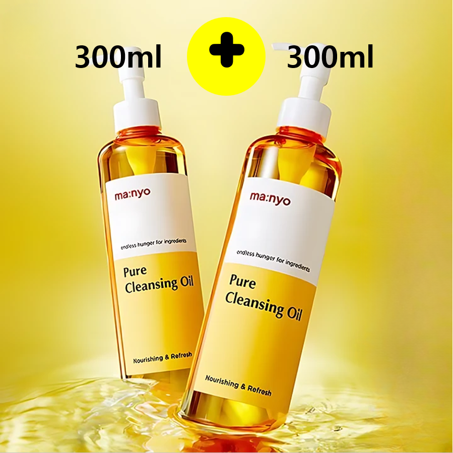 [MAN:YO] MANYO Factory Pure Cleansing Oil 300ml + 300ml | Shopee Philippines