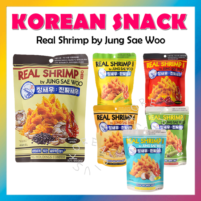 [KOREAN SNACK] Olive young Popular Snack Real Shrimp by Jung Sae Woo ...