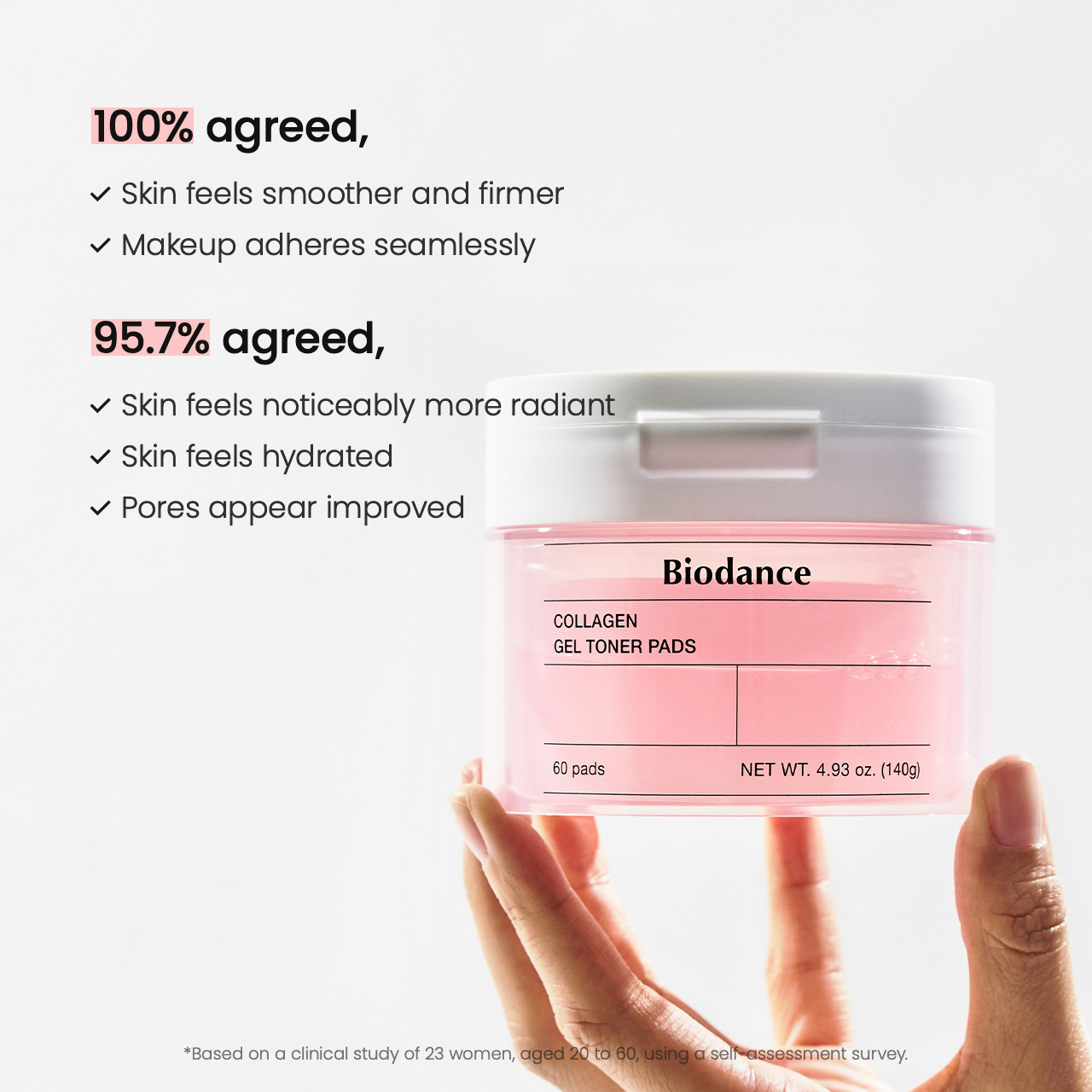 [Biodance Official] Collagen Gel Toner Pad (60pads) | ZERO Irritation ...