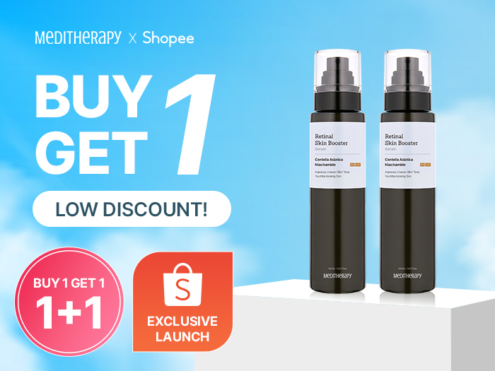 [MEDITHERAPY] Retinal Skin Booster Serum 150ml / Non-Irritating Retinal for Face and Body – Pore ...