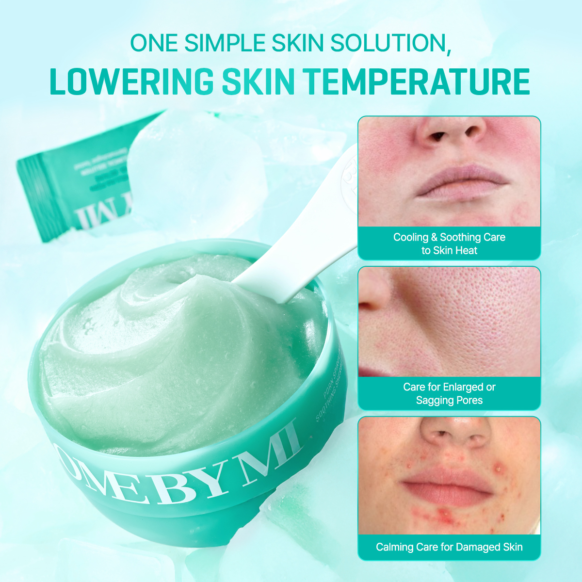 [NEW] SOME BY MI PDRN Spirulina Skin Booster Ice Sherbet Mask (1g x ...