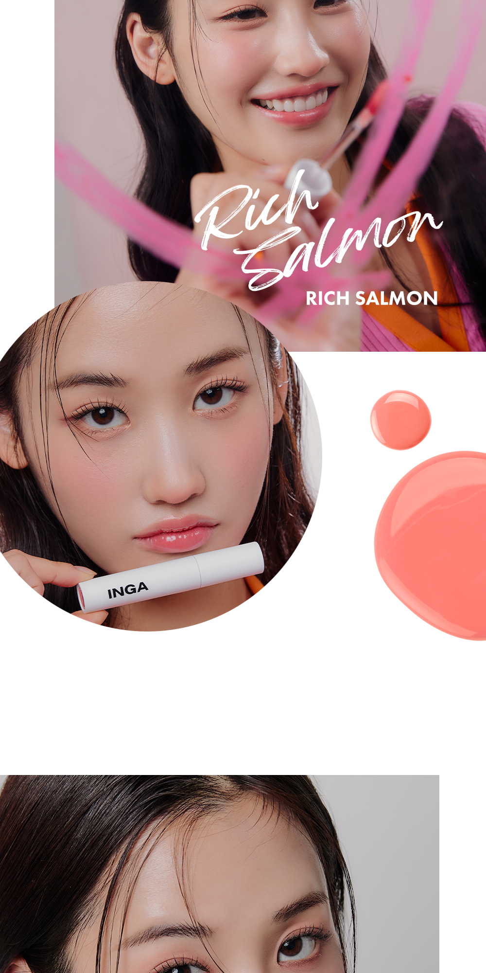 INGA Glassy Water Glow Lip Tint (SNOWY_13 colors) | Shopee Philippines