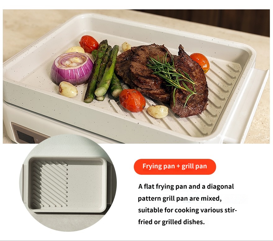 Jennifer Room Multi Grill Pro Cooker JRK-MG1501W | Shopee Philippines